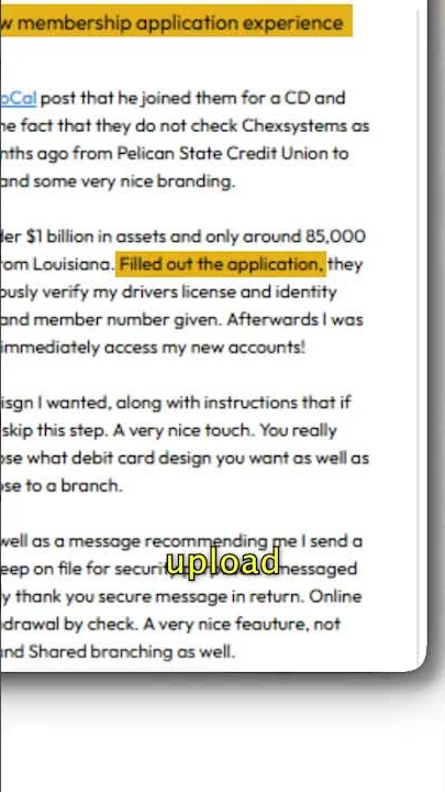 Credit card approved after bankruptcy - Pelican Credit Union!