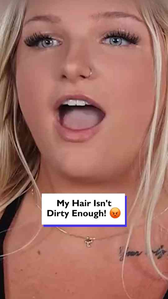 My hair isn't dirty enough! 😡🎤
