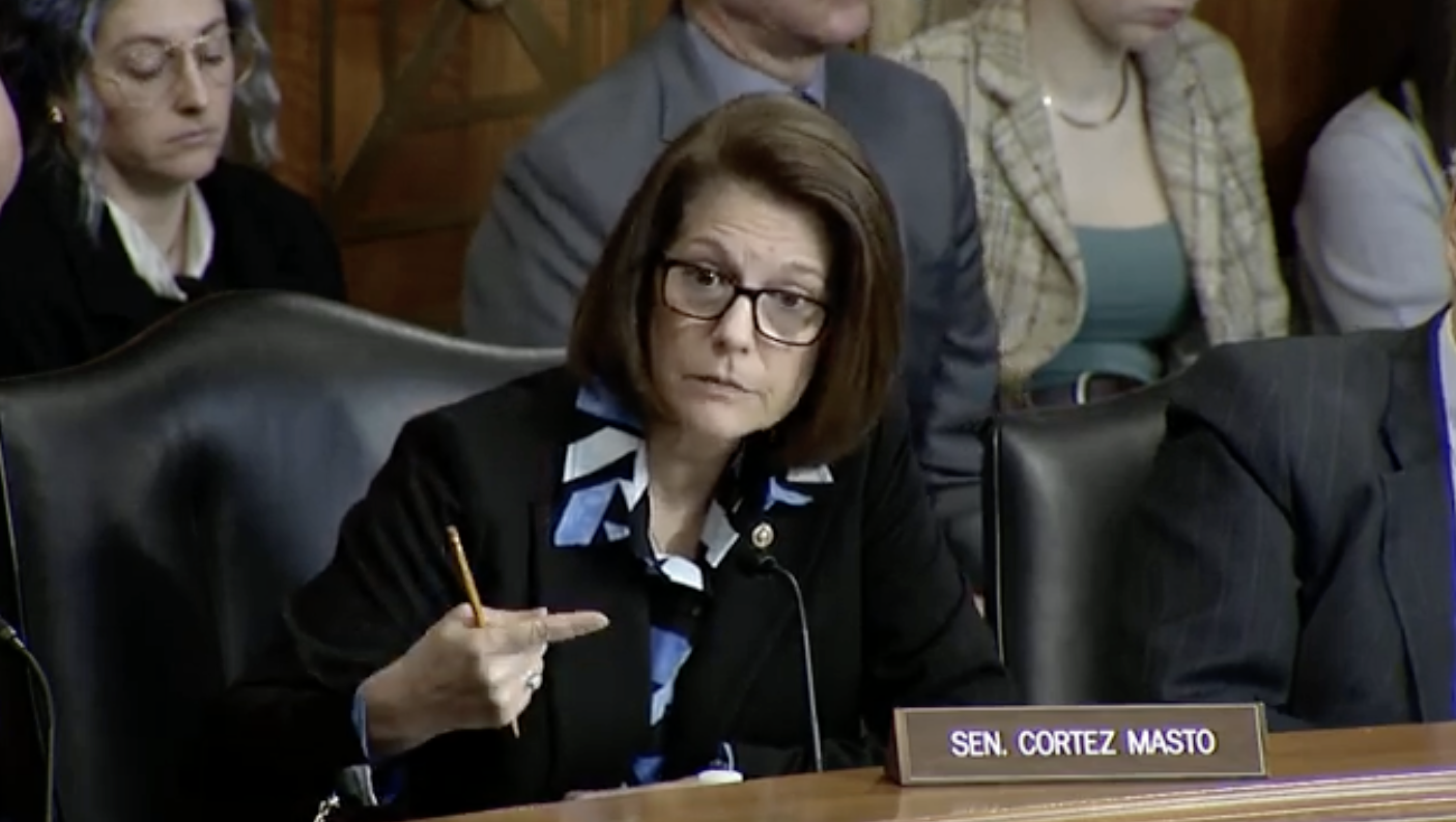 'How should the US reduce the risks?': Catherine Cortez Masto pushes ...