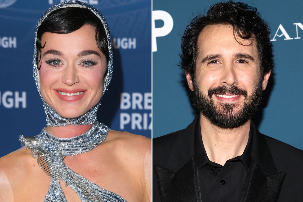 Katy Perry reacts to ex Josh Groban's engagement in new video