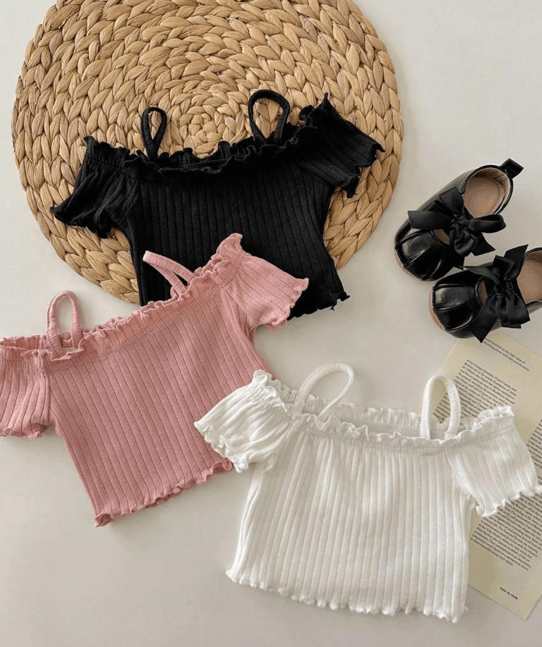 SHEIN US baby girl tops for cute and comfortable looks