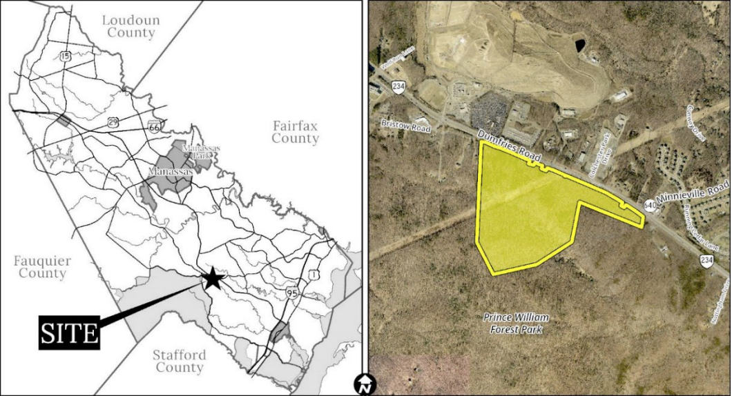 Quantico Ridge data center campus near Prince William Forest Park ...
