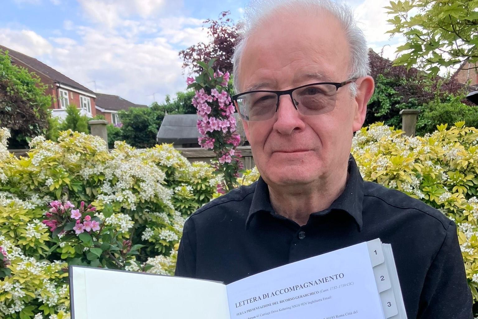 Kettering man appeals to Rome over end of masses at Catholic churches ...