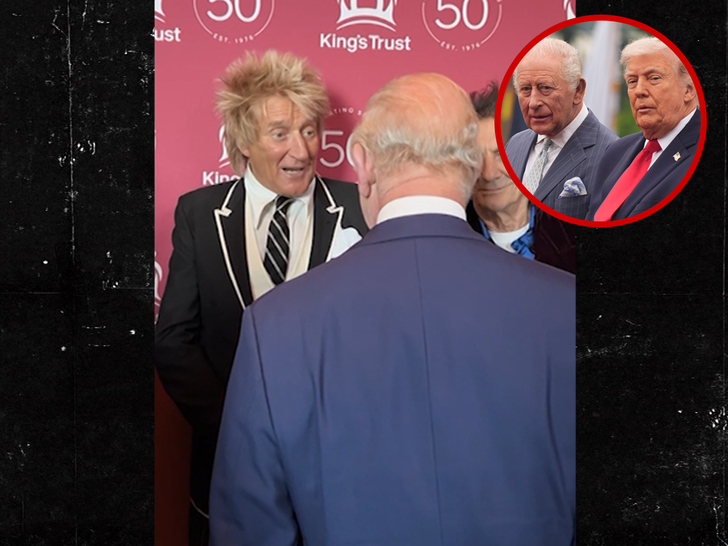 Sir Rod Stewart praises King Charles for putting 'ratbag' Trump 'in his ...