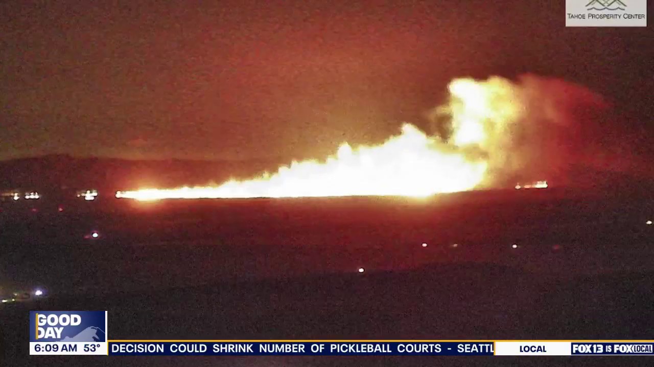 SR-12 reopens in Grant County, WA after brush fire