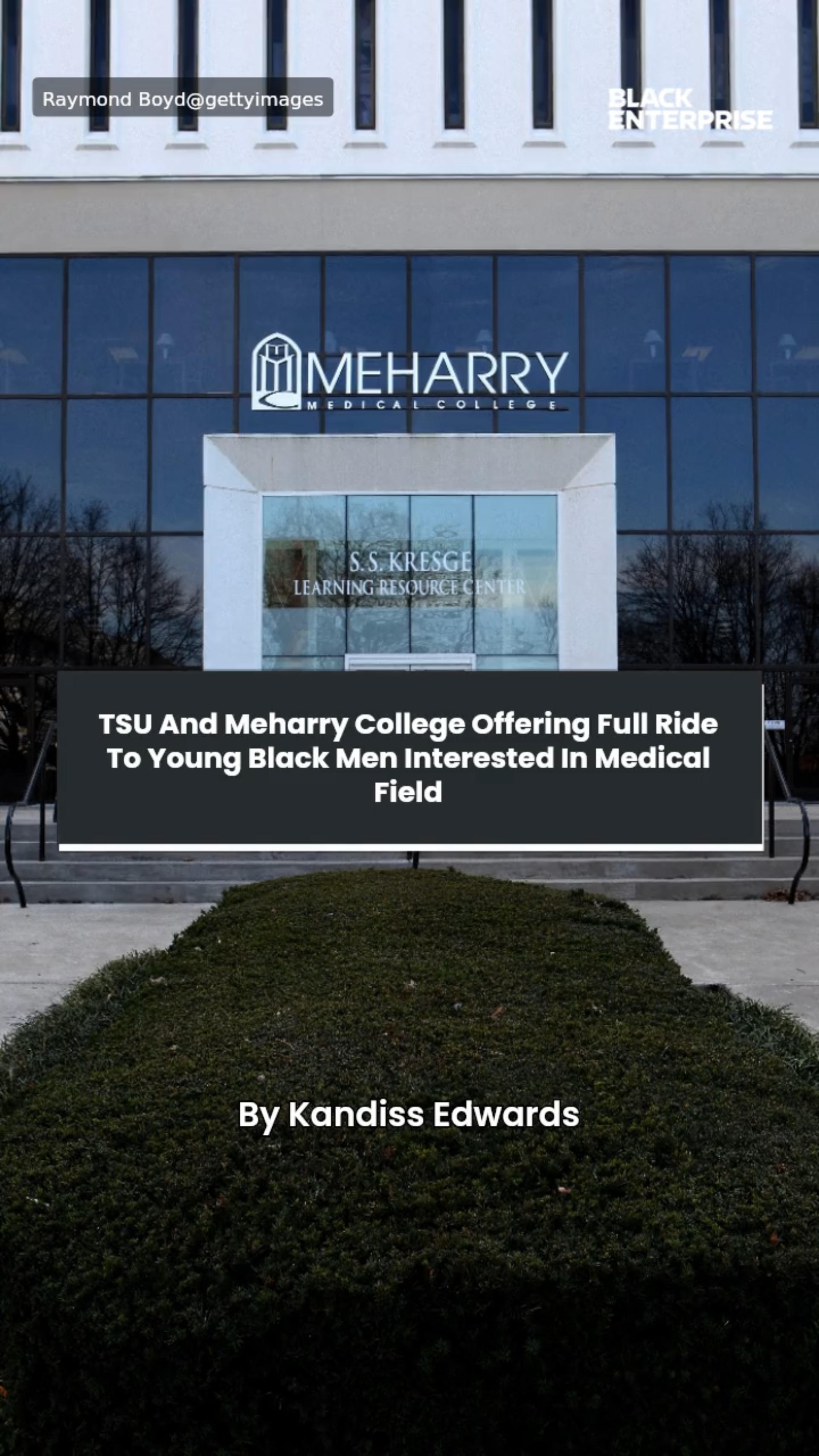 TSU and Meharry College offering full ride to young Black men ...
