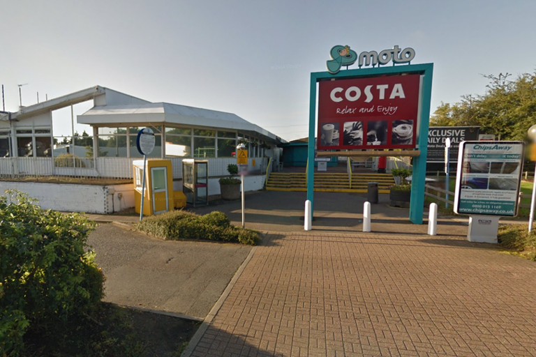 Medway Services road rage attack over 'reserved' parking space argument ...