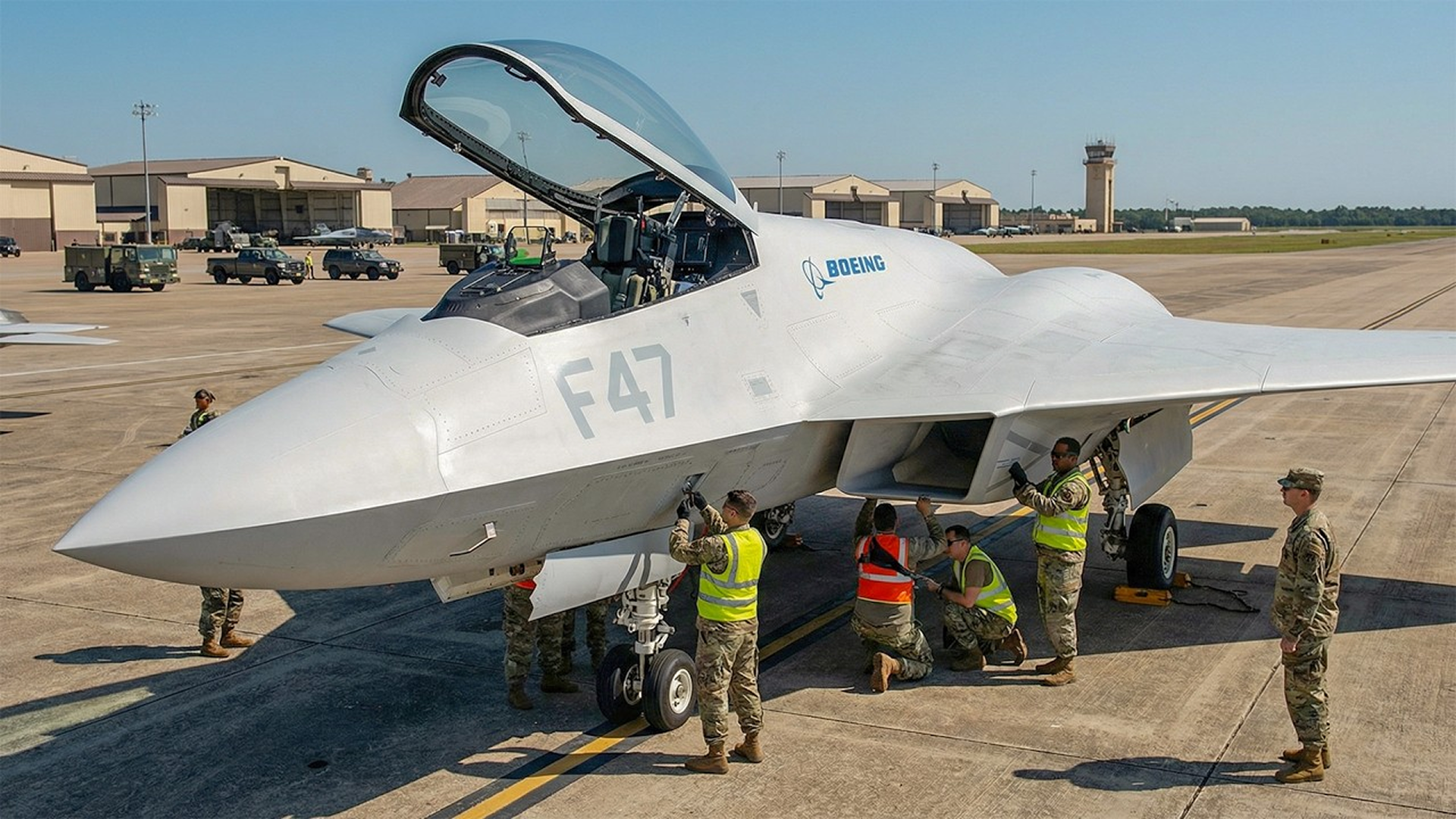 The F-47 stealth fighter just broke cover and it's terrifyingly advanced!