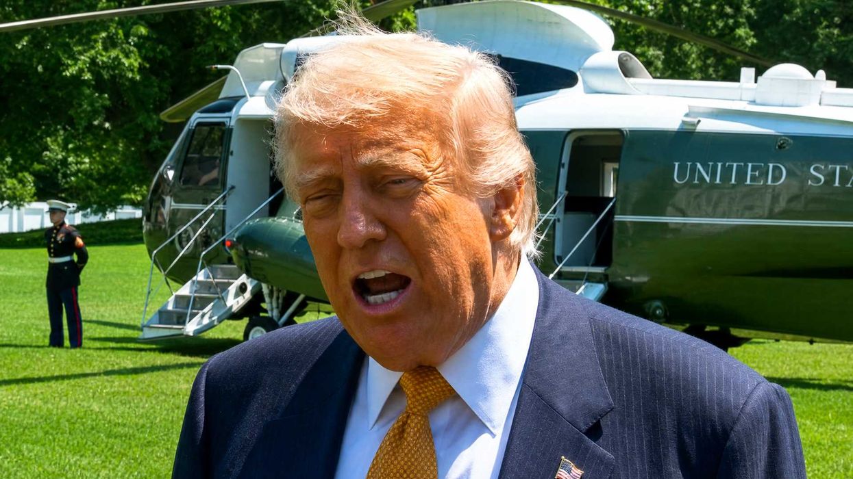 Trump flips out when pressed on ballooning $1B White House ballroom