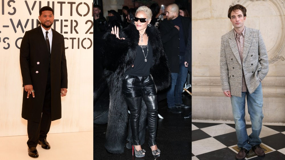 Best celebrity shoes at Paris Fashion Week Men’s Fall 2026: Usher, Jada ...
