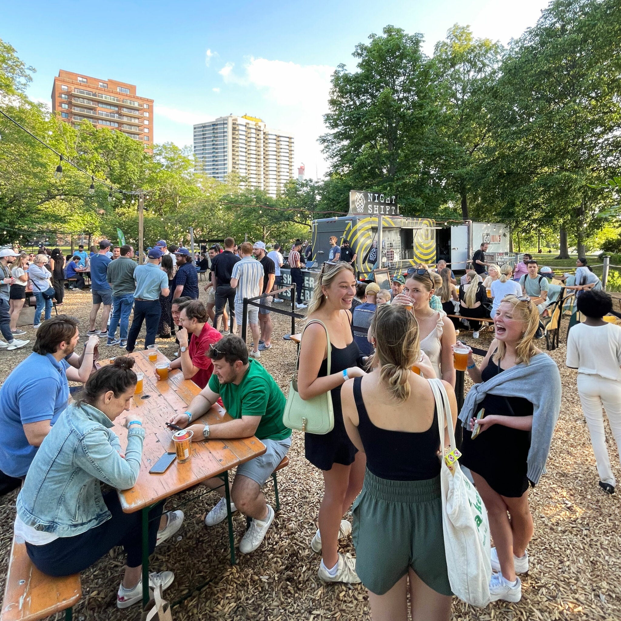 Night Shift’s outdoor beer gardens are back for the 2026 season. Here’s ...