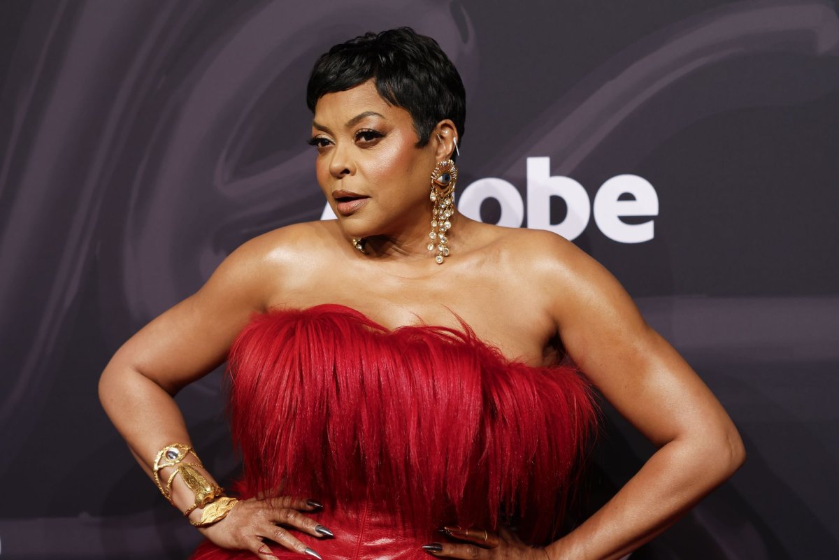 Kylie Kelce, Taraji P Henson arrive at Webby Awards