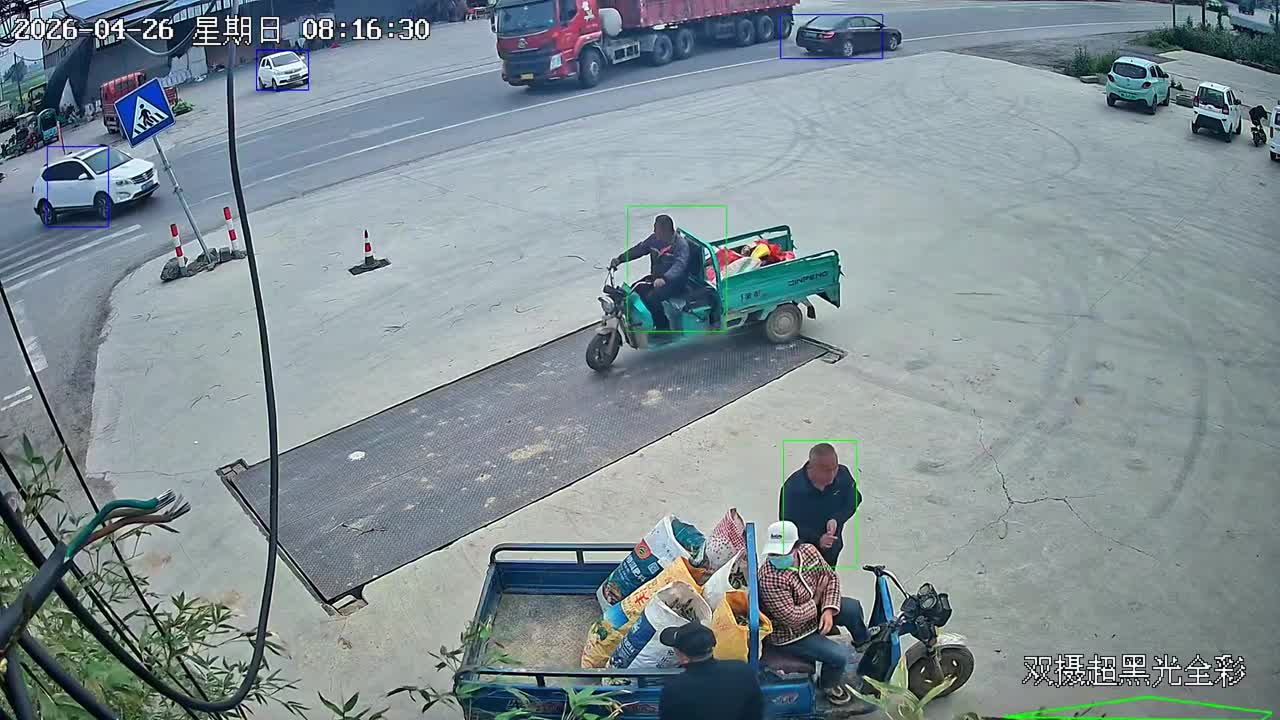 Brick-laden truck overturns after sharp turn narrowly missing rider