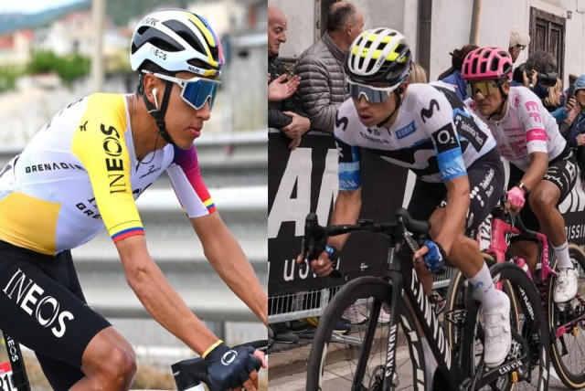 Einer Rubio brilló y Egan Bernal sufrió en la etapa 4 del Giro de ...