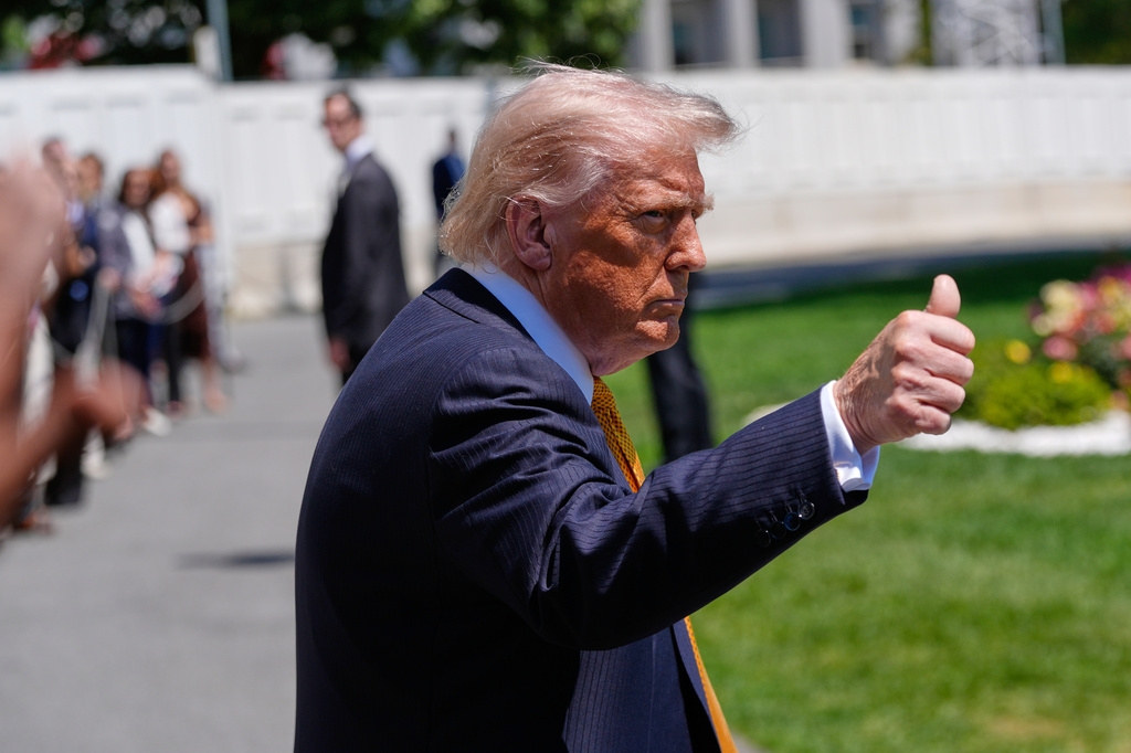 Trump says ballroom project has 'doubled'