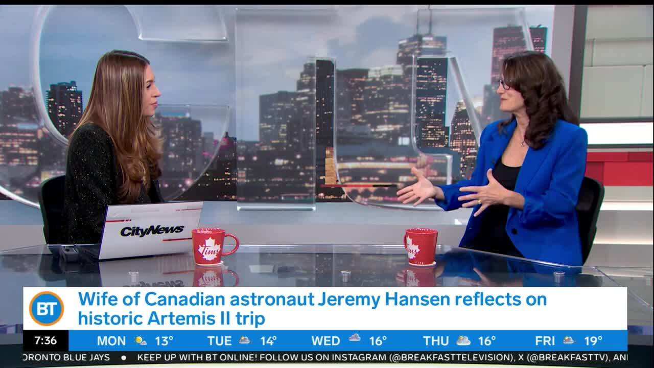 Wife of Canadian astronaut Jeremy Hansen shares her take on the Artemis ...