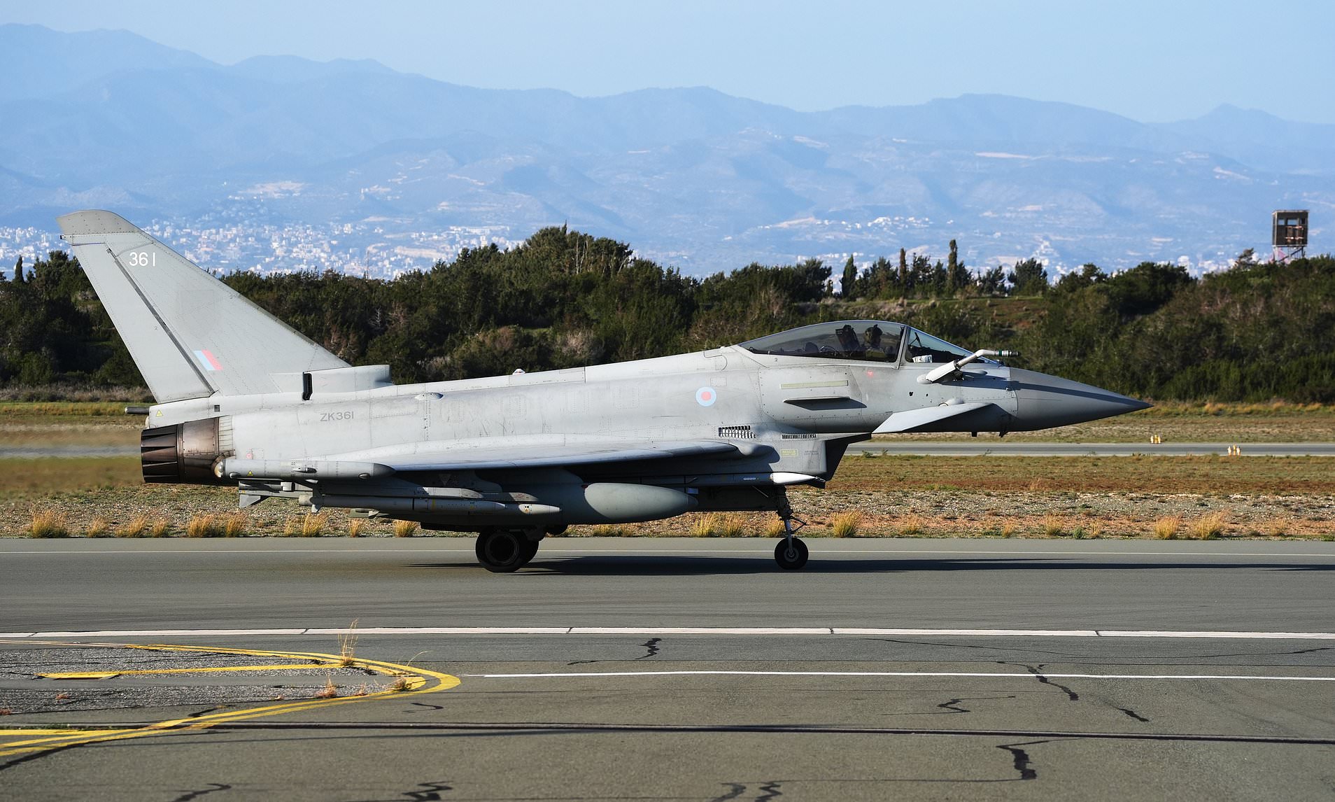 UK will send Typhoon jets, drone boats and mine-hunting systems to ...