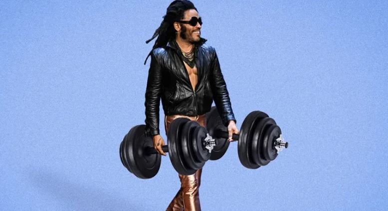 Lenny Kravitz still goes hard in the gym at age 61. See how he stays fit