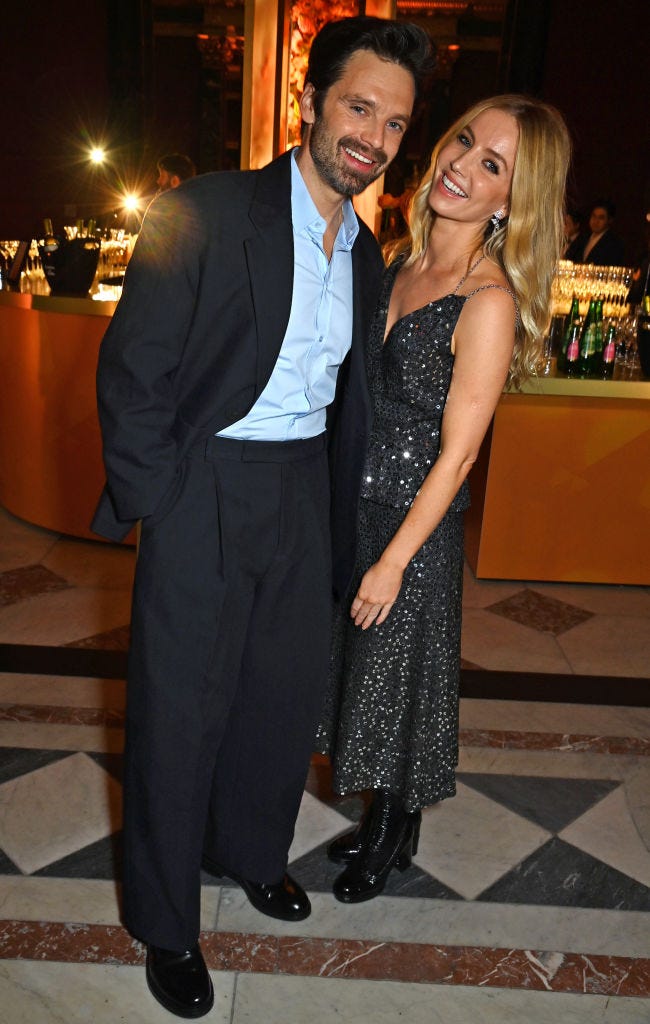 Sebastian Stan and Annabelle Wallis make their first red carpet ...