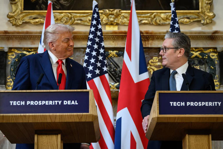 Donald Trump tells GB News two things Keir Starmer must do to save his ...