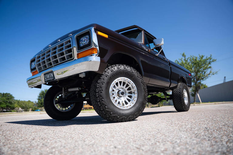 Custom 1979 Ford F-150 restomod featured in classic truck charity giveaway