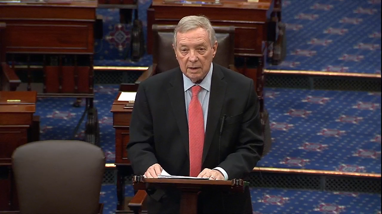 'I'm disappointed': Sen. Durbin shames GOP colleagues rubber-stamping ...
