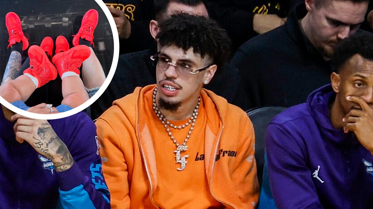 Fans roast LaMelo Ball for naming his first child LaOne: 'Just a bunch ...