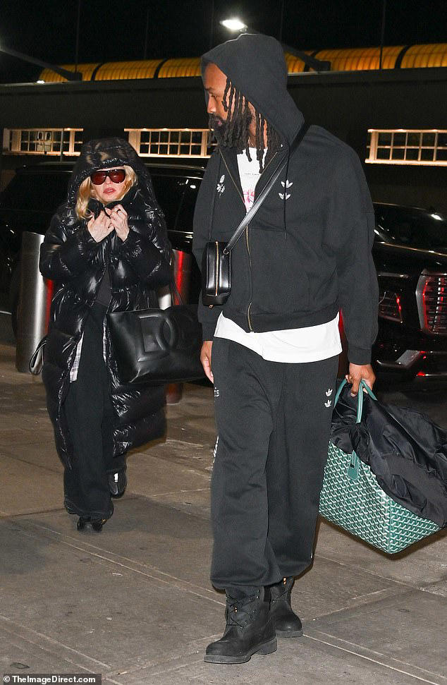 Madonna, 67, cozies up to toyboy boyfriend Akeem Morris, 30, after ...
