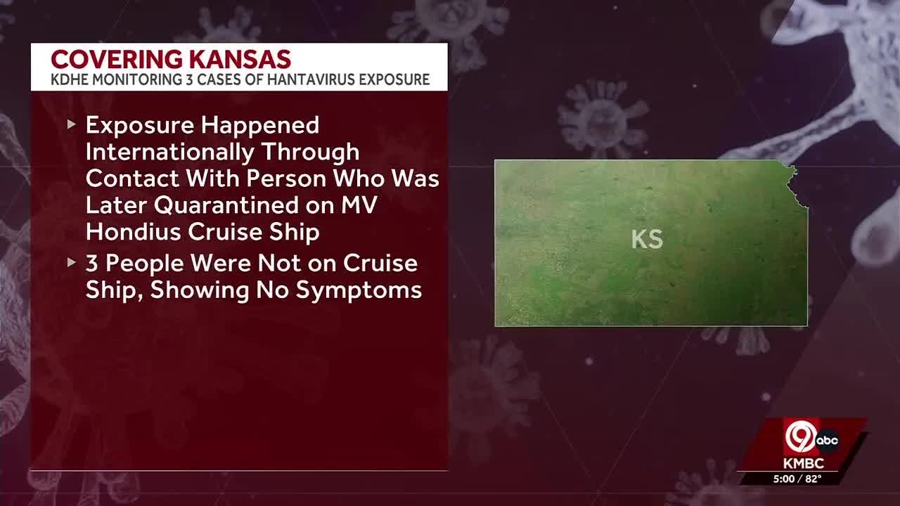 Kansas health officials monitor hantavirus exposure