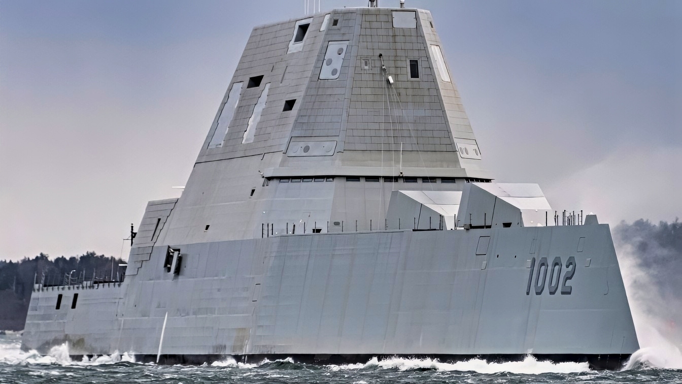 The US Navy planned 32 Zumwalt-class destroyers and built only 3 — each ...