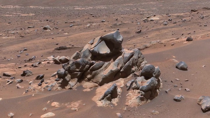 Perseverance rover delivers amazing view of ancient Mars river