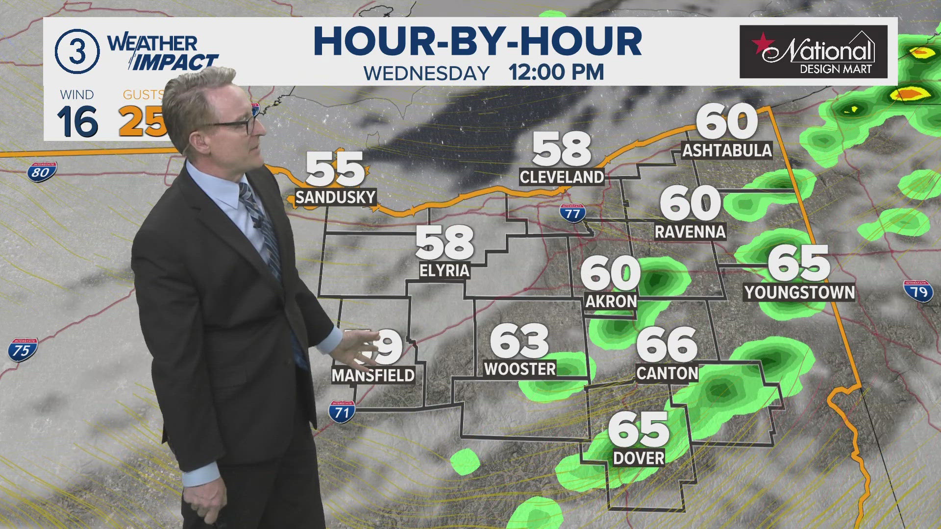 Cleveland area weather forecast: Rainy conditions Tuesday night ...