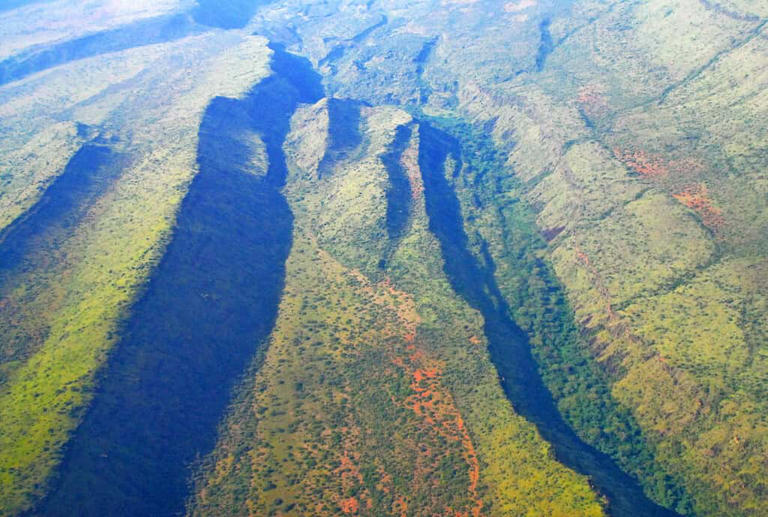 A new rift might be opening in Africa, and helium is leaking from below