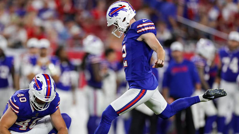 Bills latest roster moves suggest strong faith in Tyler Bass
