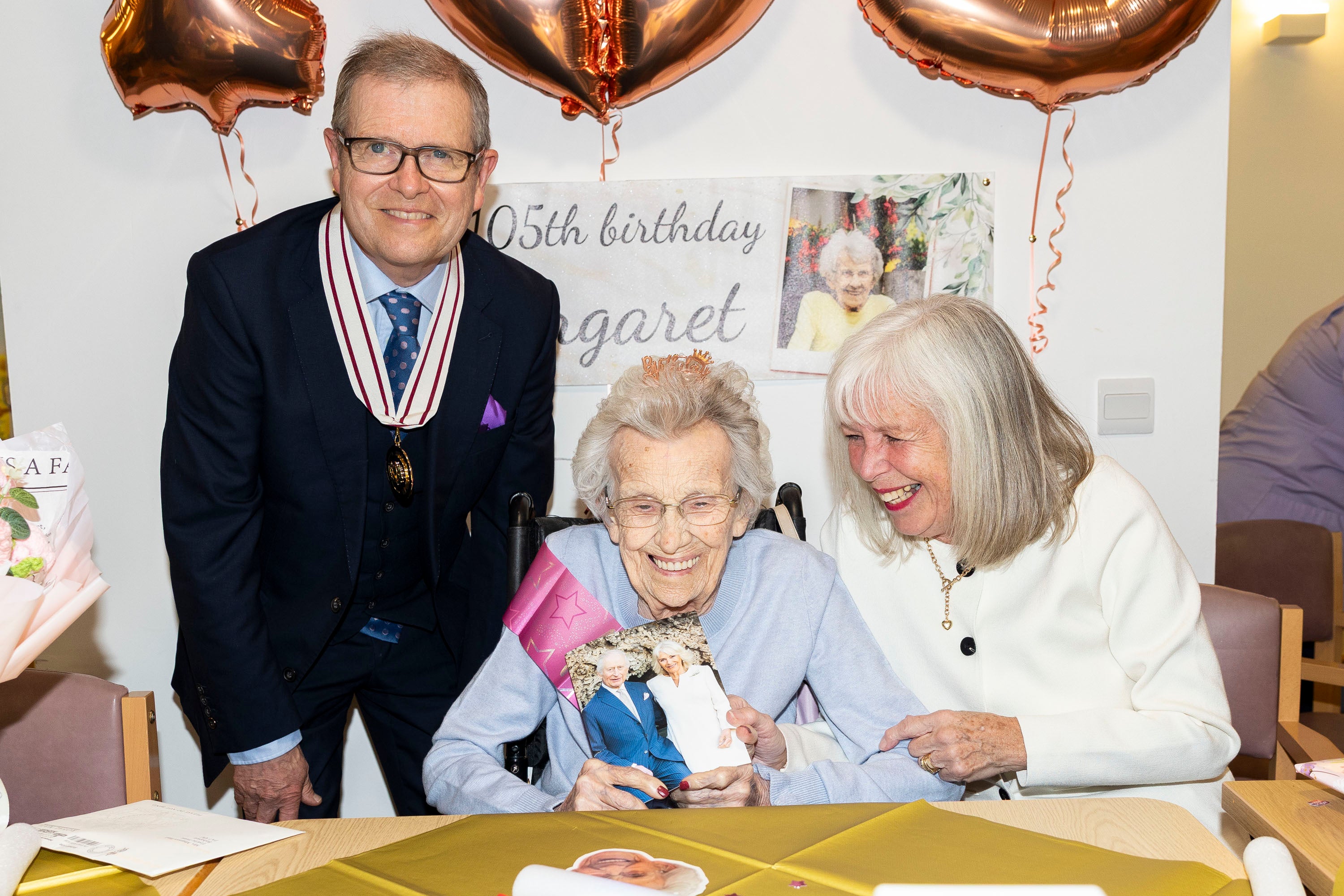 Brew-tiful: Cup of tea with friends is key to long life, says Margaret ...