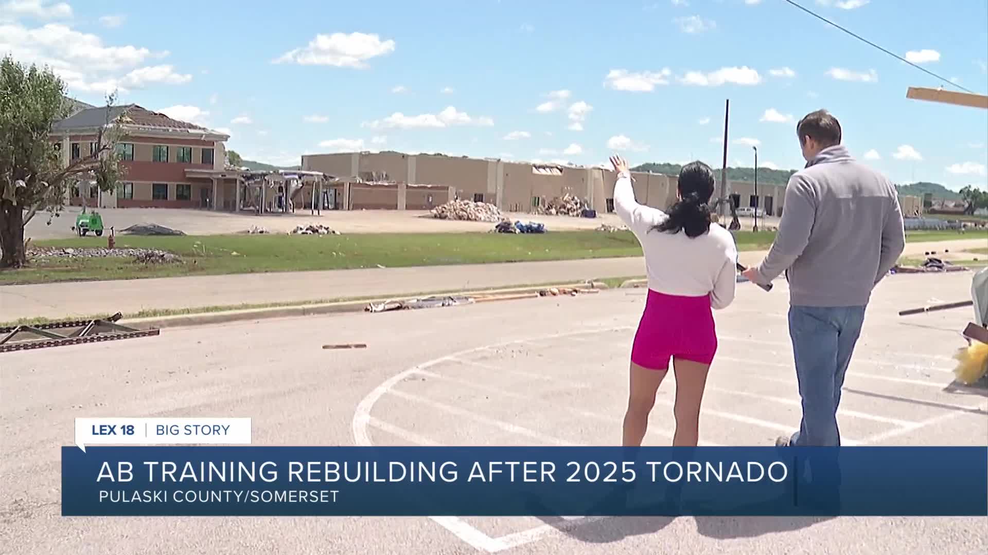 AB training rebuilding after 2025 tornado