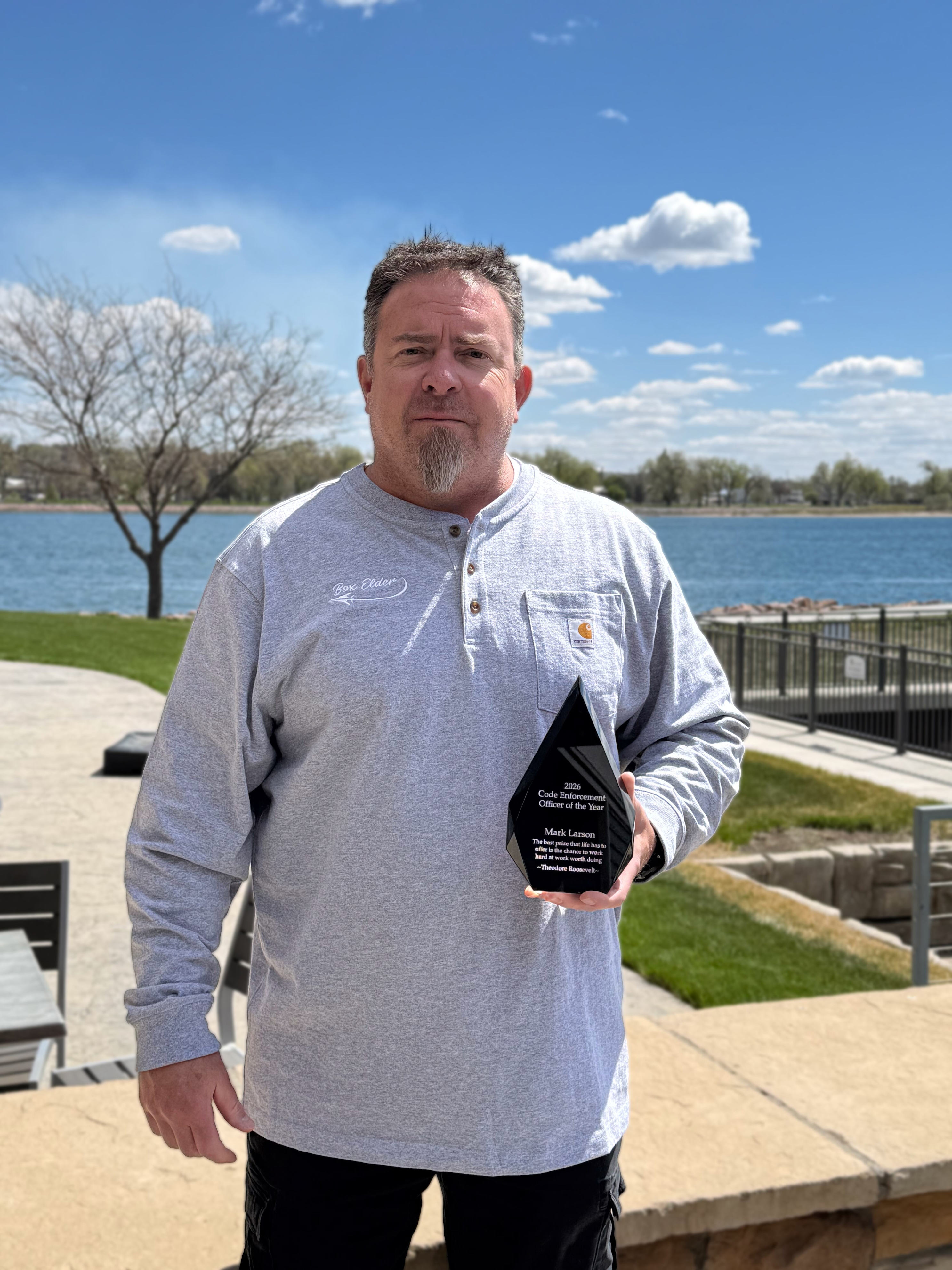 Box Elder names Mark Larson code enforcement officer of the year