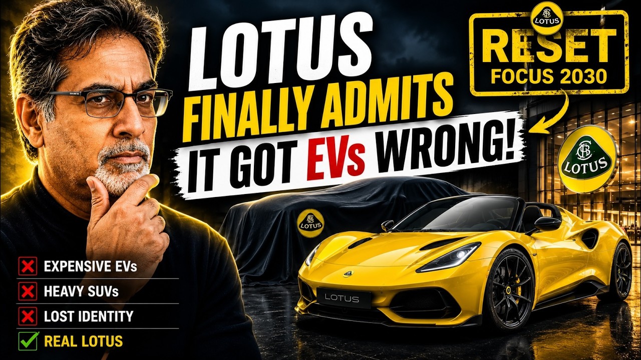 Lotus finally admits it got EVs wrong!