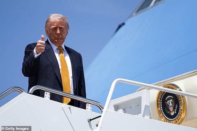 Trump humiliates reporters in explosive outburst as he heads on ...