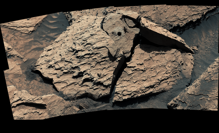 NASA’s Curiosity gets unprecedented view of Mars rock after unexpected ...