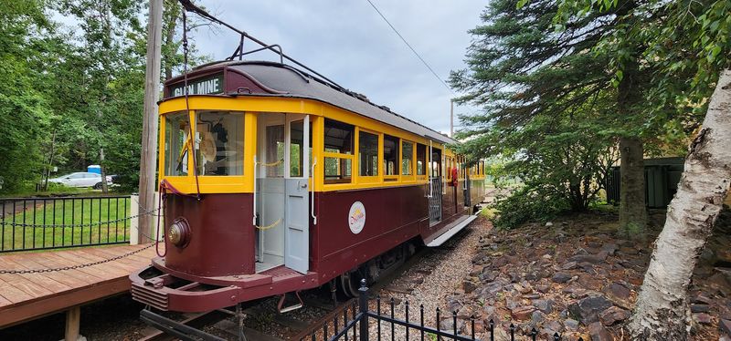 The Minnesota museum where you can ride a vintage 1920s trolley to a ...