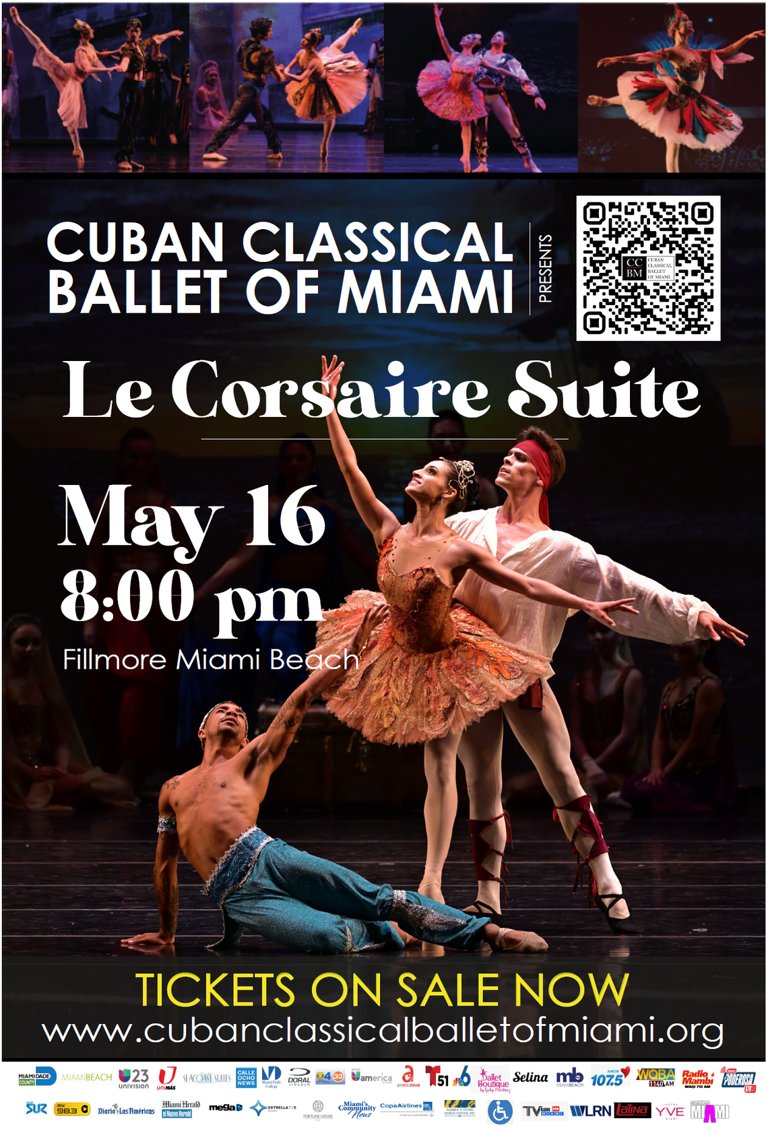 Momentos estelares de 'El corsario' con el Ballet Clásico Cubano de Miami