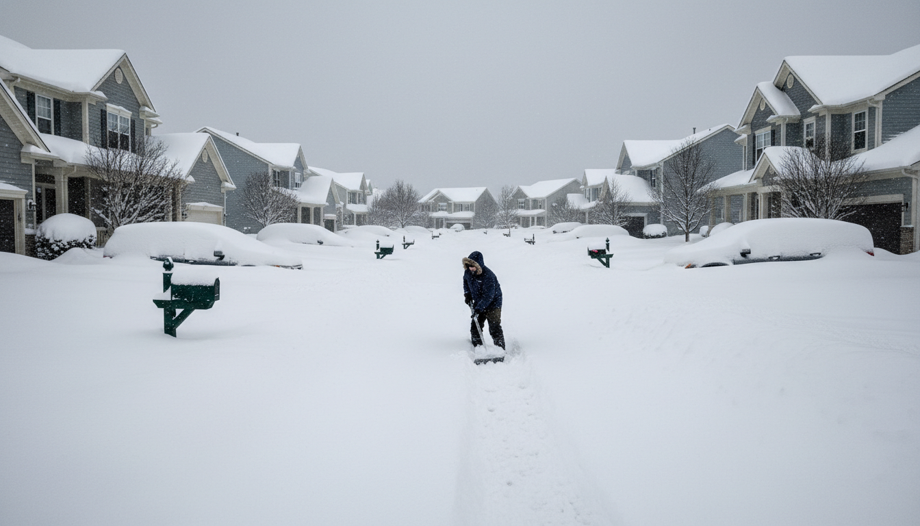 Winter storm warning: 13 inches of snow with 90 mph winds doesn’t quit ...