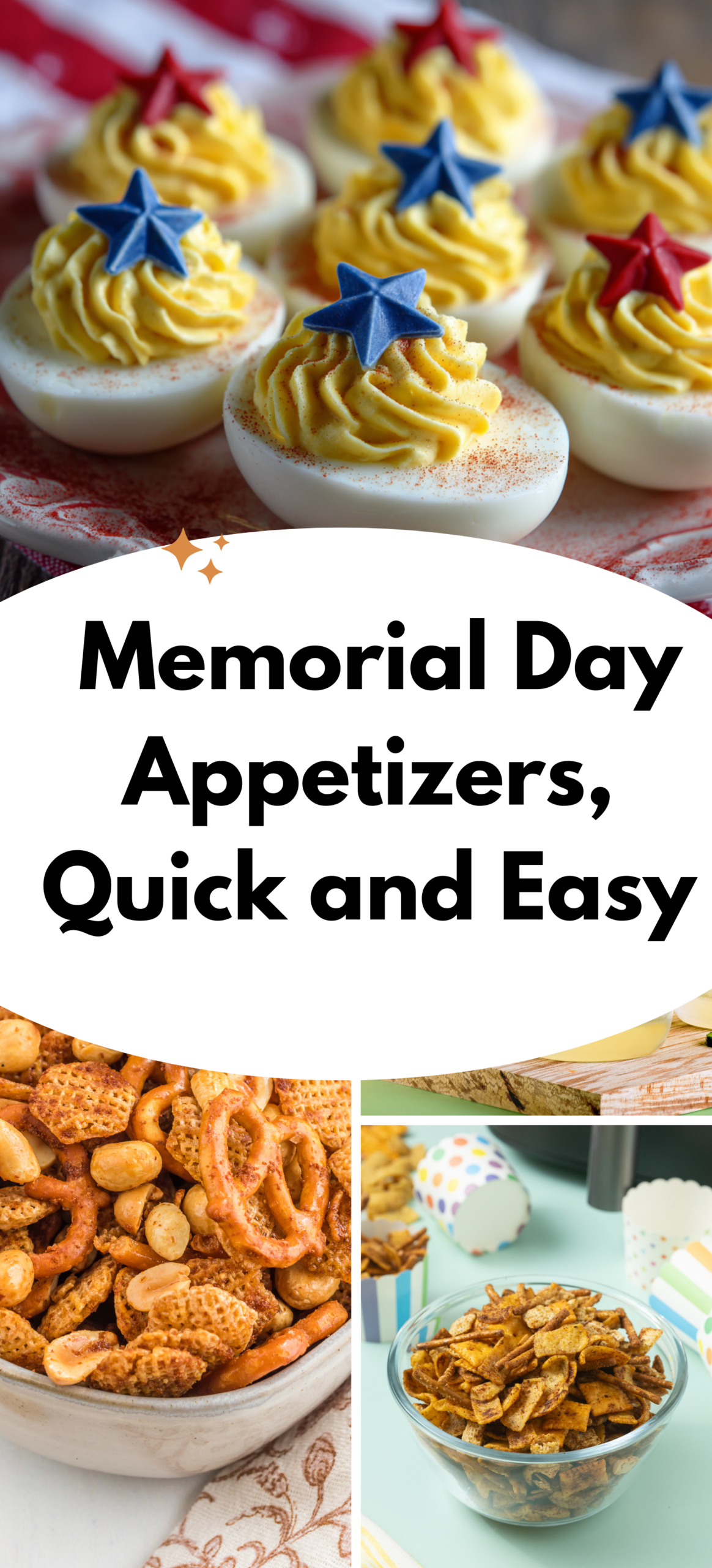 Memorial Day appetizers, quick and easy