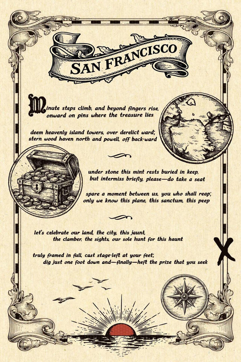 A $10,000 buried treasure hunt has stumped San Franciscans and it's ...