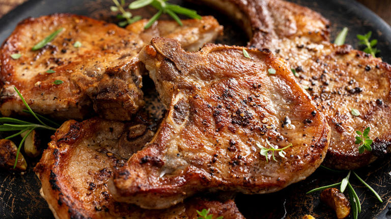 Serve this flavorful mayo on pork chops for a perfect bite every time