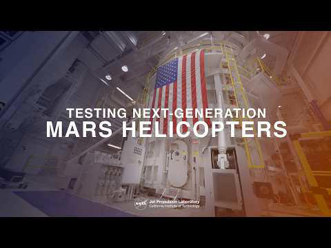 NASA's next-gen Mars helicopter rotors have broken the sound barrier in ...