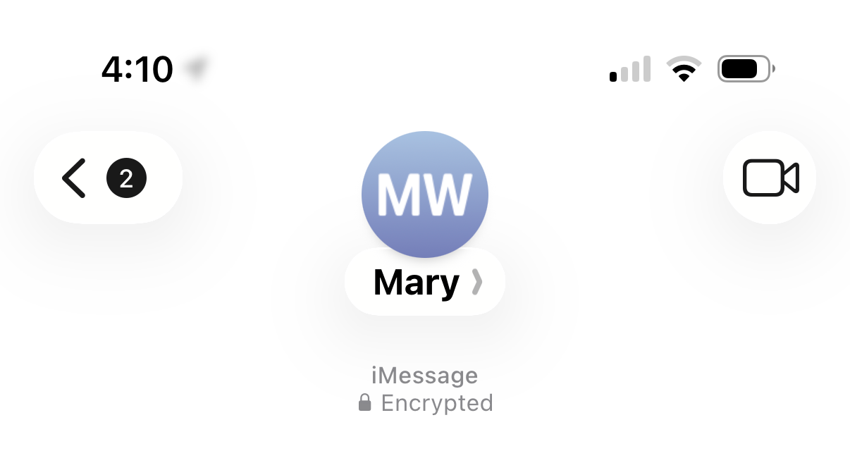 Why some iPhone text chats may have a new alert on them