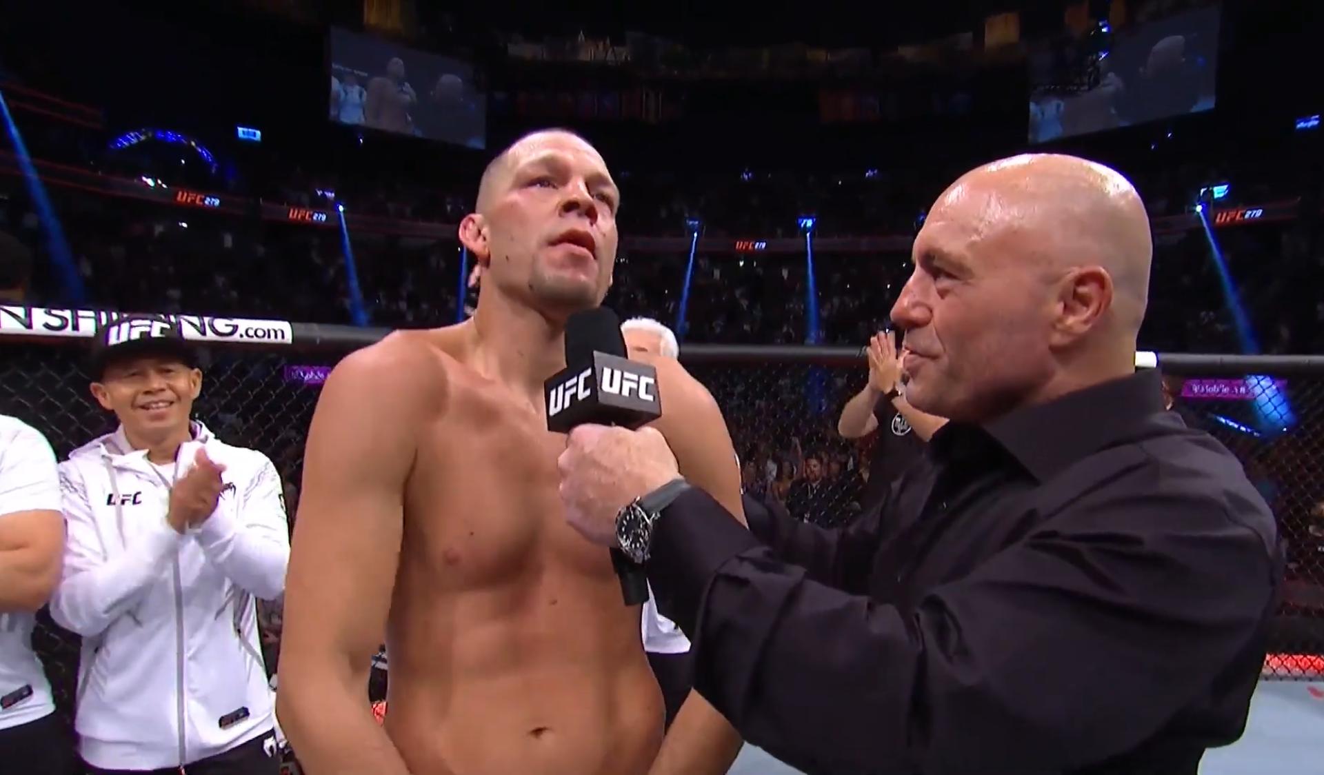 Nate Diaz breaks silence on retiring after Mike Perry loss