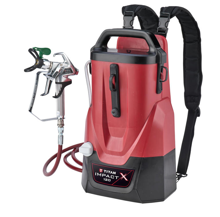 This cordless paint sprayer from Titan made quick work of my fence ...